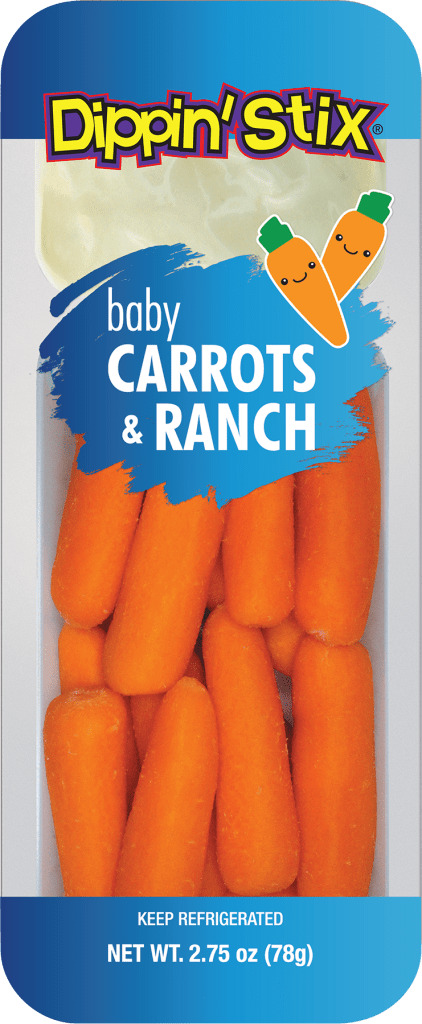 Baby Carrots & Ranch Dip - Dippin' Stix